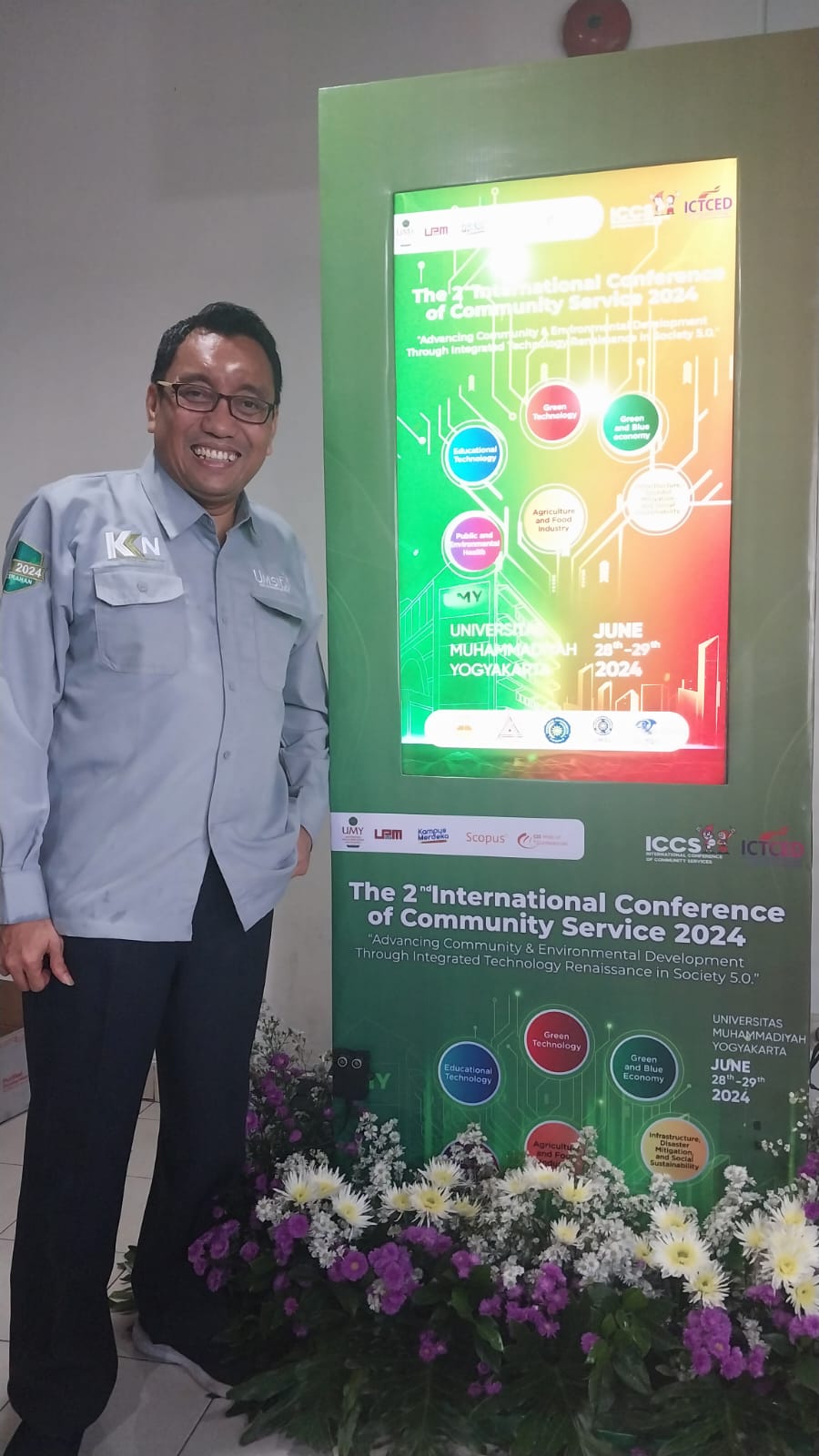 DRPM UMSIDA MENJADI CO-HOST ACARA ICCS UMY 2024 – DRPM